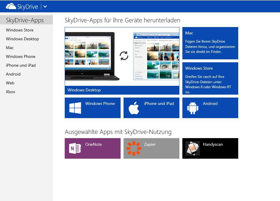 Windows 8 und SkyDrive: Daten in der Cloud speichern | TECH.DE