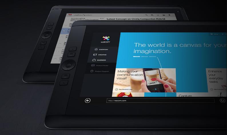 High-End Zeichen-Tablets: Cintiq Companion und Cintiq Companion Hybrid ...