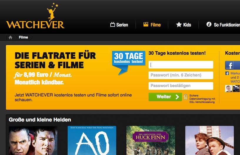 Watchever kommt für Samsung-Fernseher aus 2014 | TECH.DE